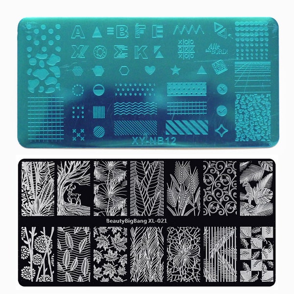 Nail Image Plates - Etsy