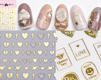 Cross Nail Art - Etsy