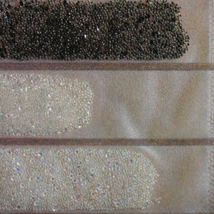 Super Tiny Glass Caviar Beads for Nails/ Clear Silver Nail - Etsy
