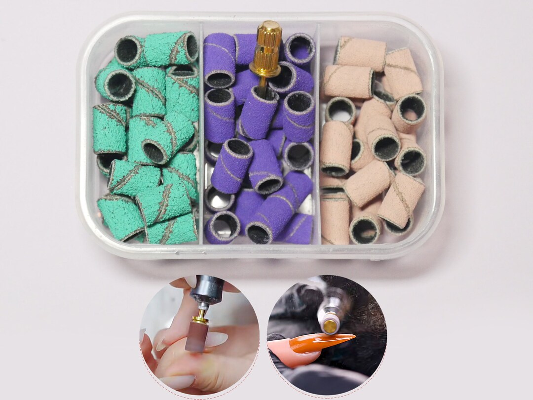 75pcs Nail Sanders Drill Bits Set 80120180/ Electric Nail Drills E ...
