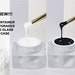 5g 3D Embossed UV Gel/ White & Black Graving Gel in Container Embossing ...