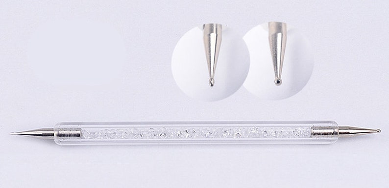 5 pcs Crystal dotting pen Set for nail art/marbleizing glaze | Etsy