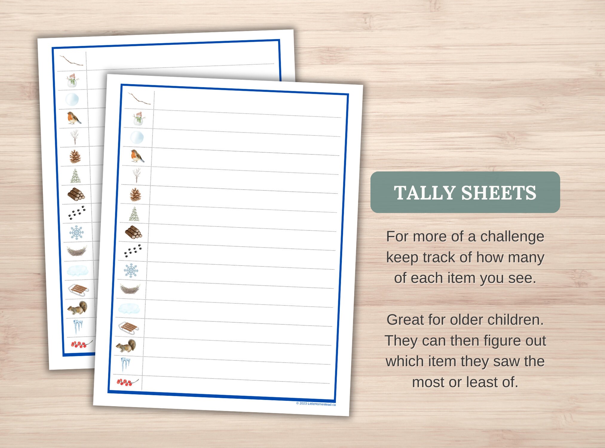 Printable Winter Scavenger Hunt, Winter Treasure Hunt, Forest School ...