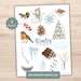 Printable Winter Scavenger Hunt, Winter Treasure Hunt, Forest School ...
