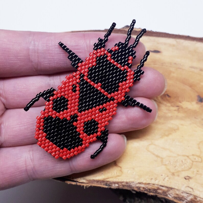Insects PDF Beading Pattern Brick Stitch PDF Schema for - Etsy