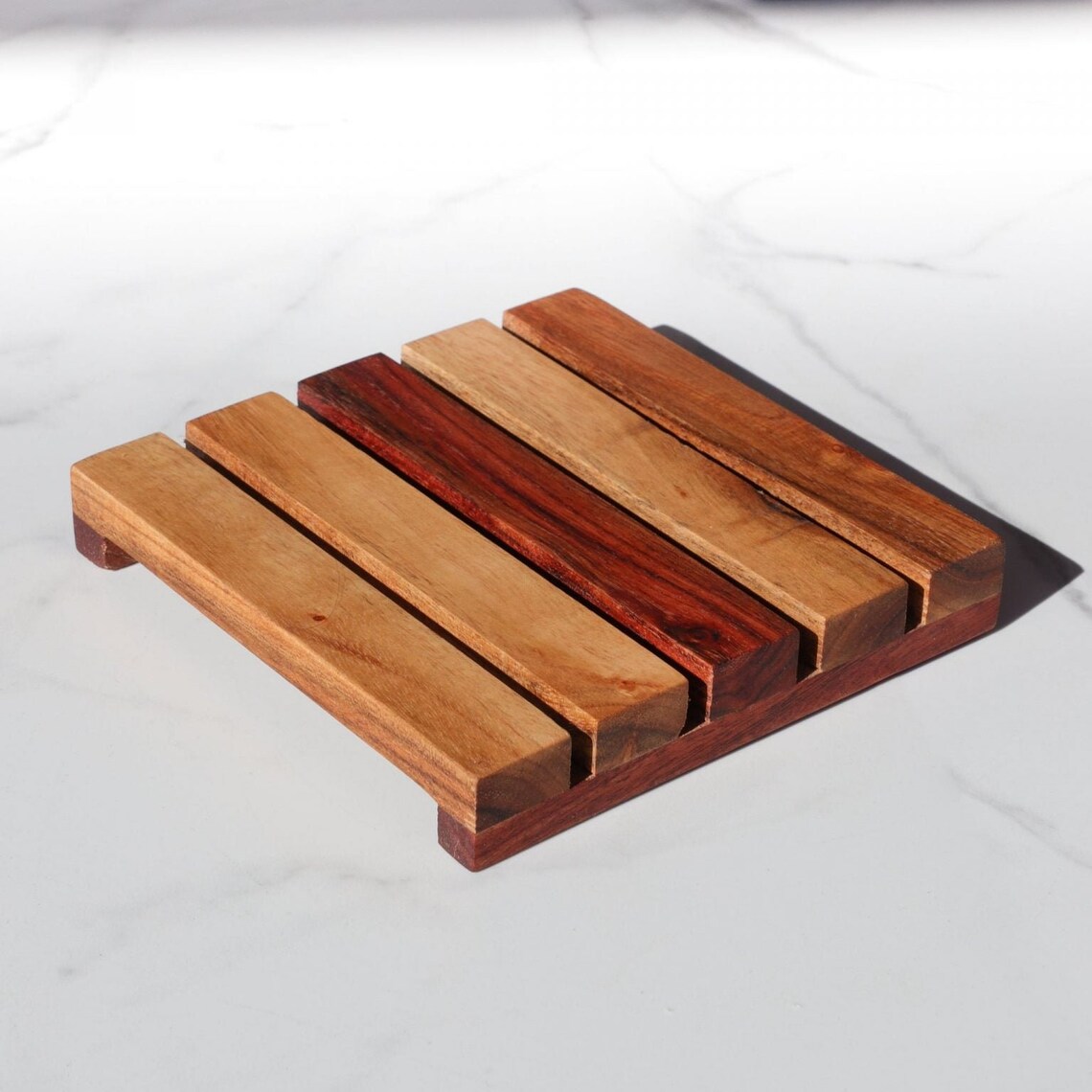 Wood Trivet, Plant Stand, Soap Pump Stand, Bathroom Kitchen Decor - Etsy