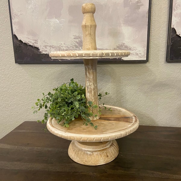 Two Tier Stand - Etsy