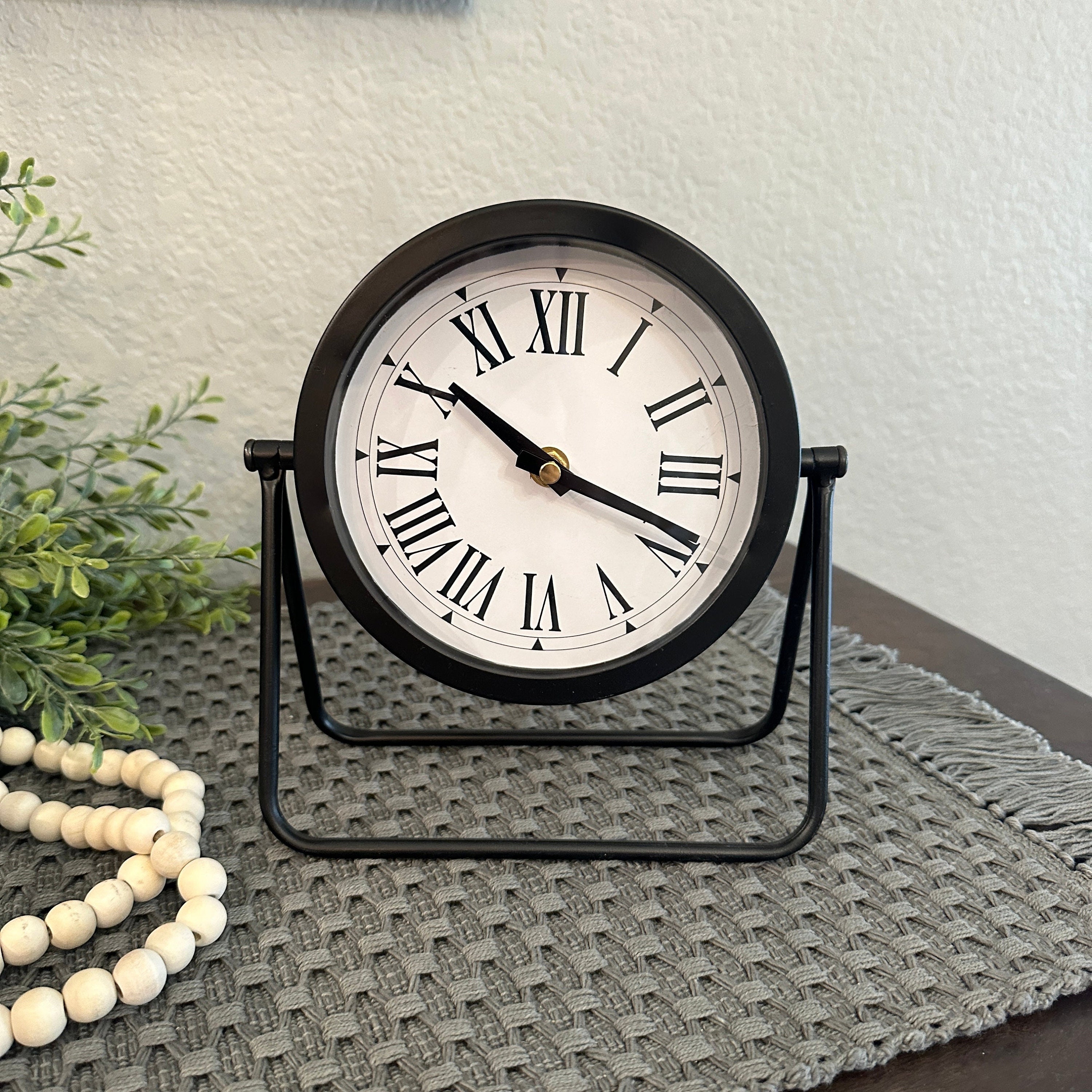 Swivel Desk Clock - Etsy