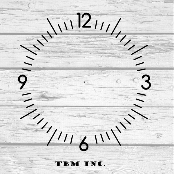 Clock Template - Etsy Canada