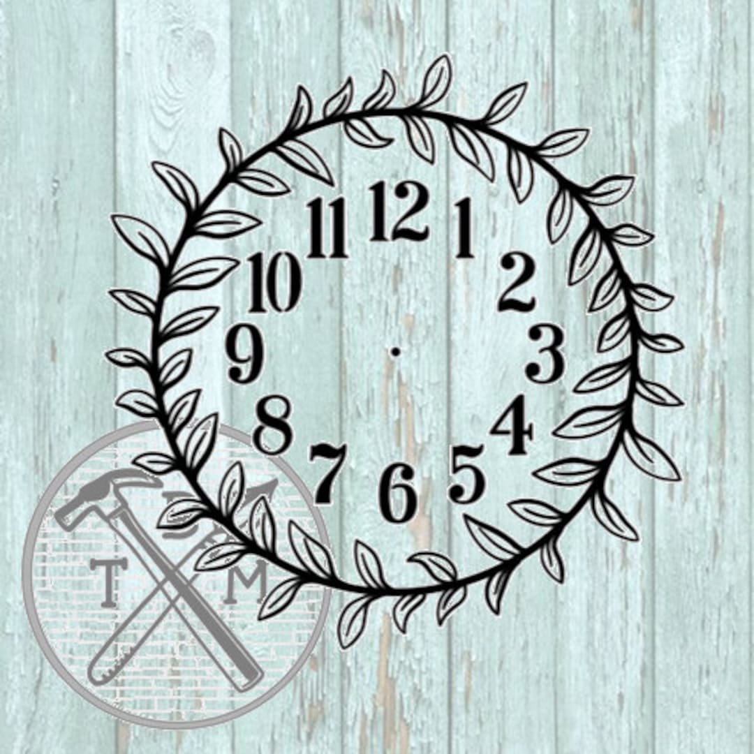 Clock SVG, PNG, JPG - Etsy