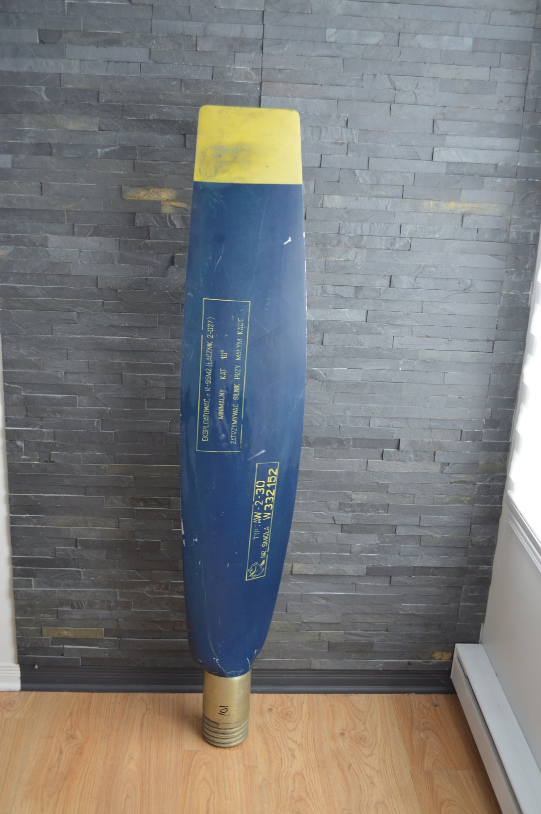 PZL Original Factory Paint and Marking Propeller off an Antonov AN-2 ...