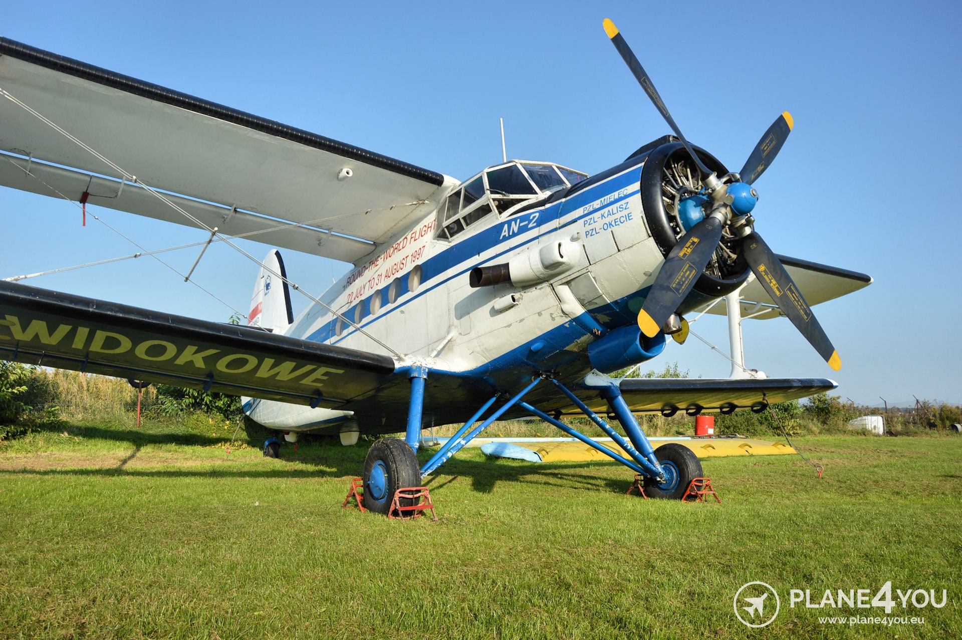 PZL Polished Propeller off an Antonov AN-2, World Biggest Biplane 5.5ft ...