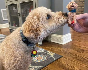 Labradoodle Figurine - Etsy