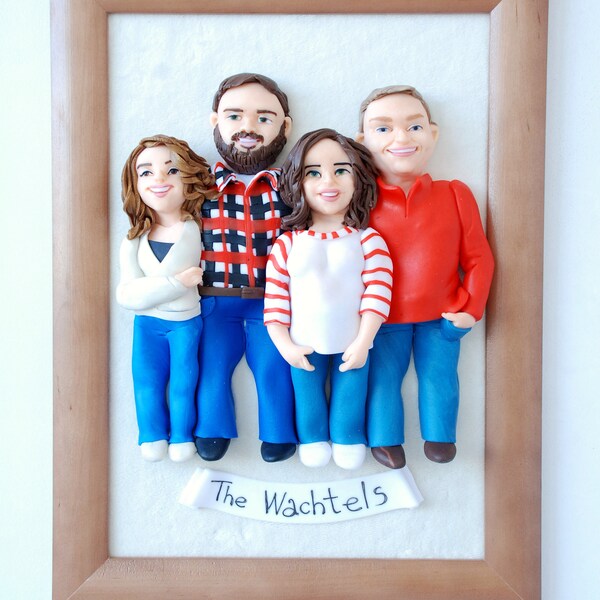 Family Sculpture - Etsy