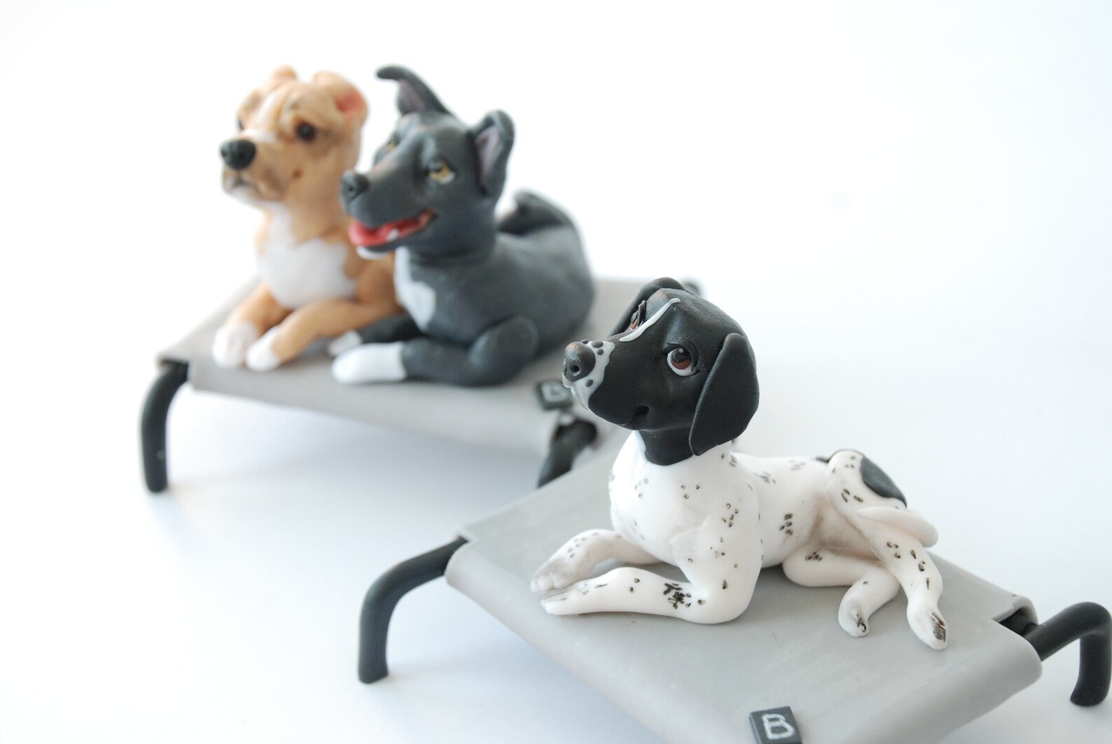 Dog Figurine for Wedding Cake Custom Pet Sculpture - Etsy