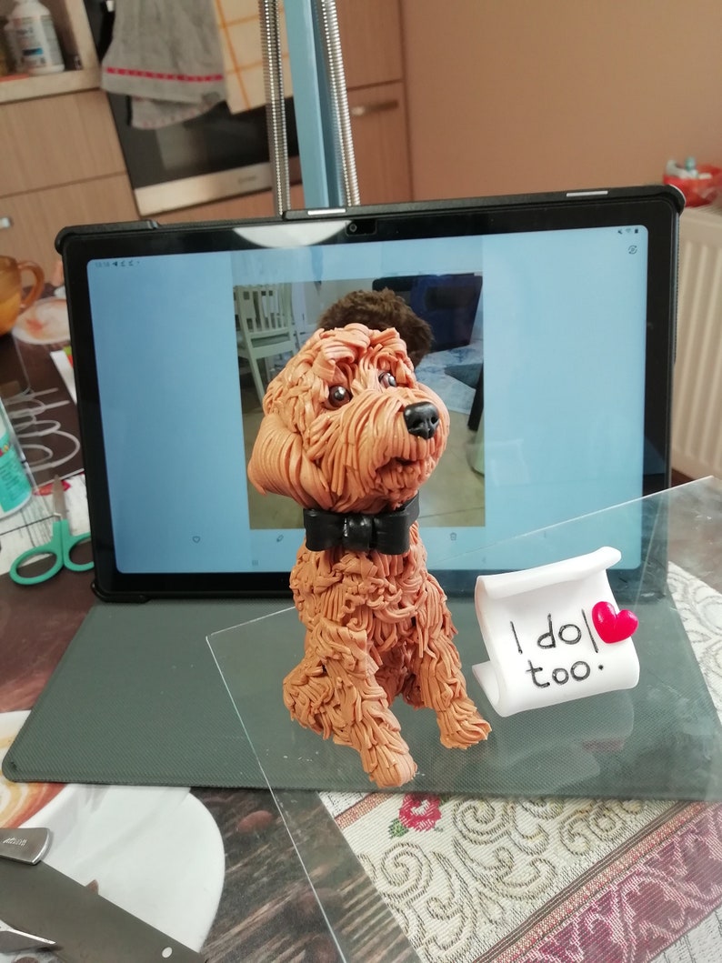 Custom Cake Topper With Dog Golden Doodle I Doo Too Custom - Etsy