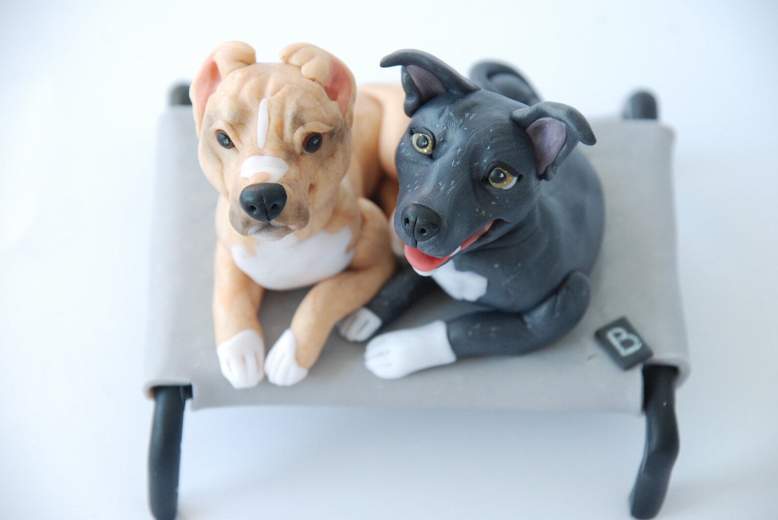 Dog Figurine for Wedding Cake Custom Pet Sculpture - Etsy