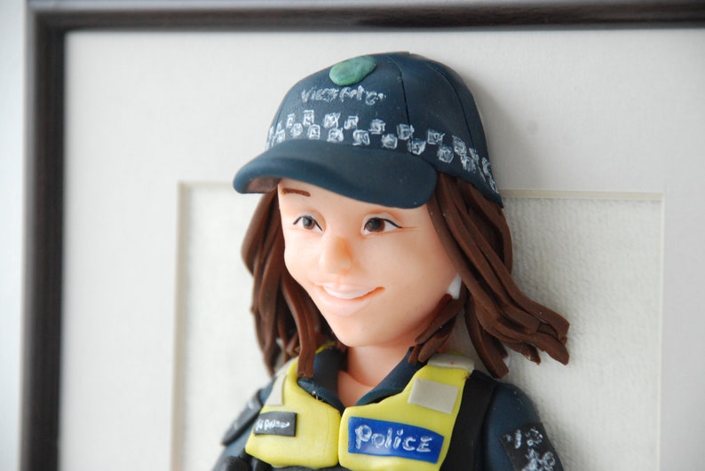 Female Police Officer Gifts Custom Portrait | Etsy
