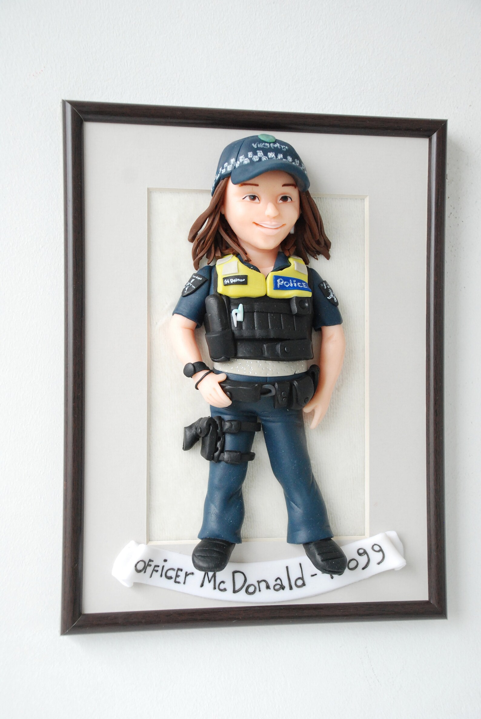 Female Police Officer Gifts Custom Portrait | Etsy