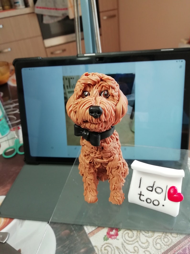 Custom Cake Topper With Dog Golden Doodle I Doo Too Custom - Etsy