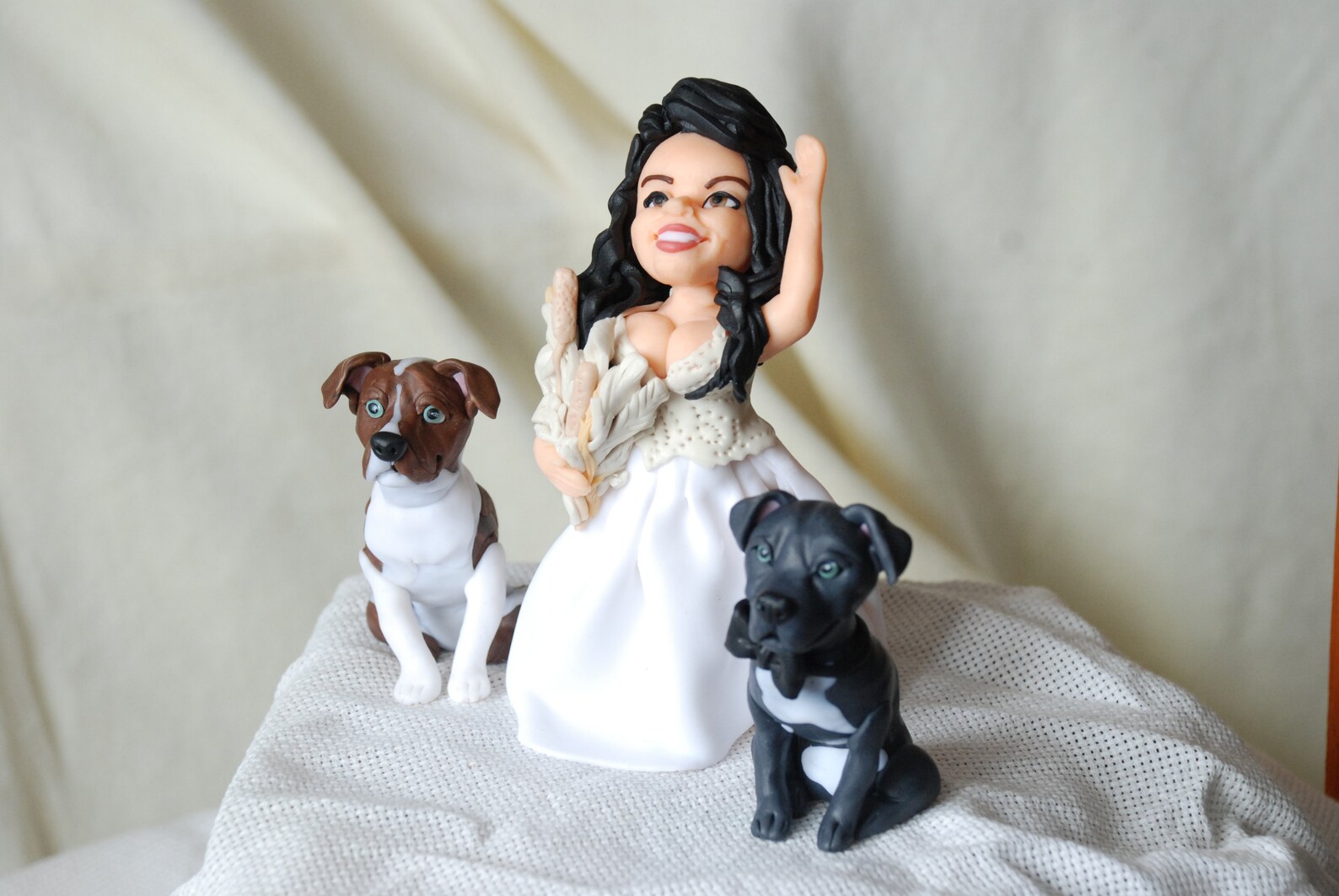 Electrician Wedding Cake Topper Bride and Groom Custom - Etsy