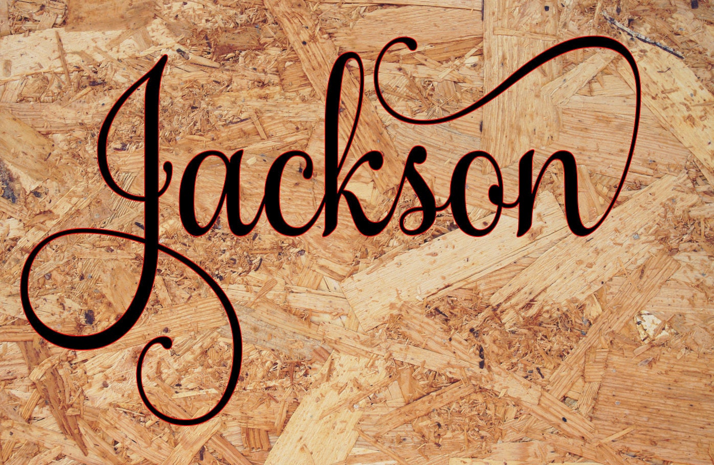 Jackson Svg Cut File Name Only - Etsy