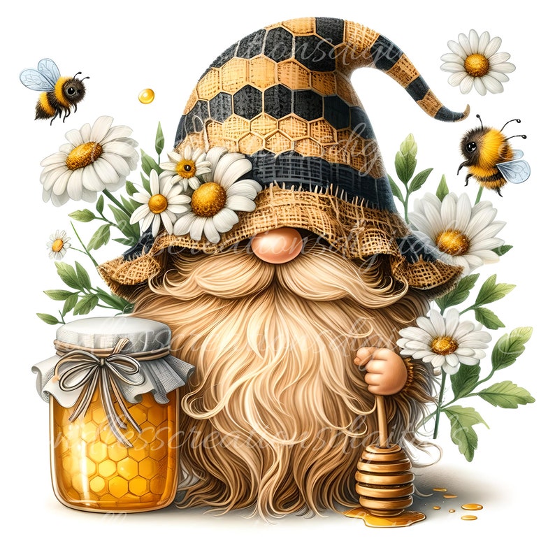 BEE GNOME SUBLIMATION Png, Transparent for Sublimation High Resolution ...