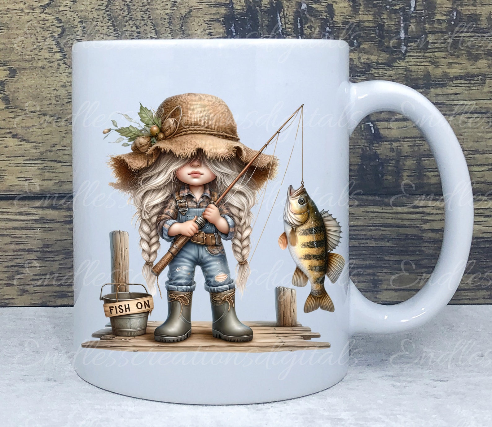 FISHING GNOMES SUBLIMATION Gnome Package of 5 High Definition 300png - Etsy