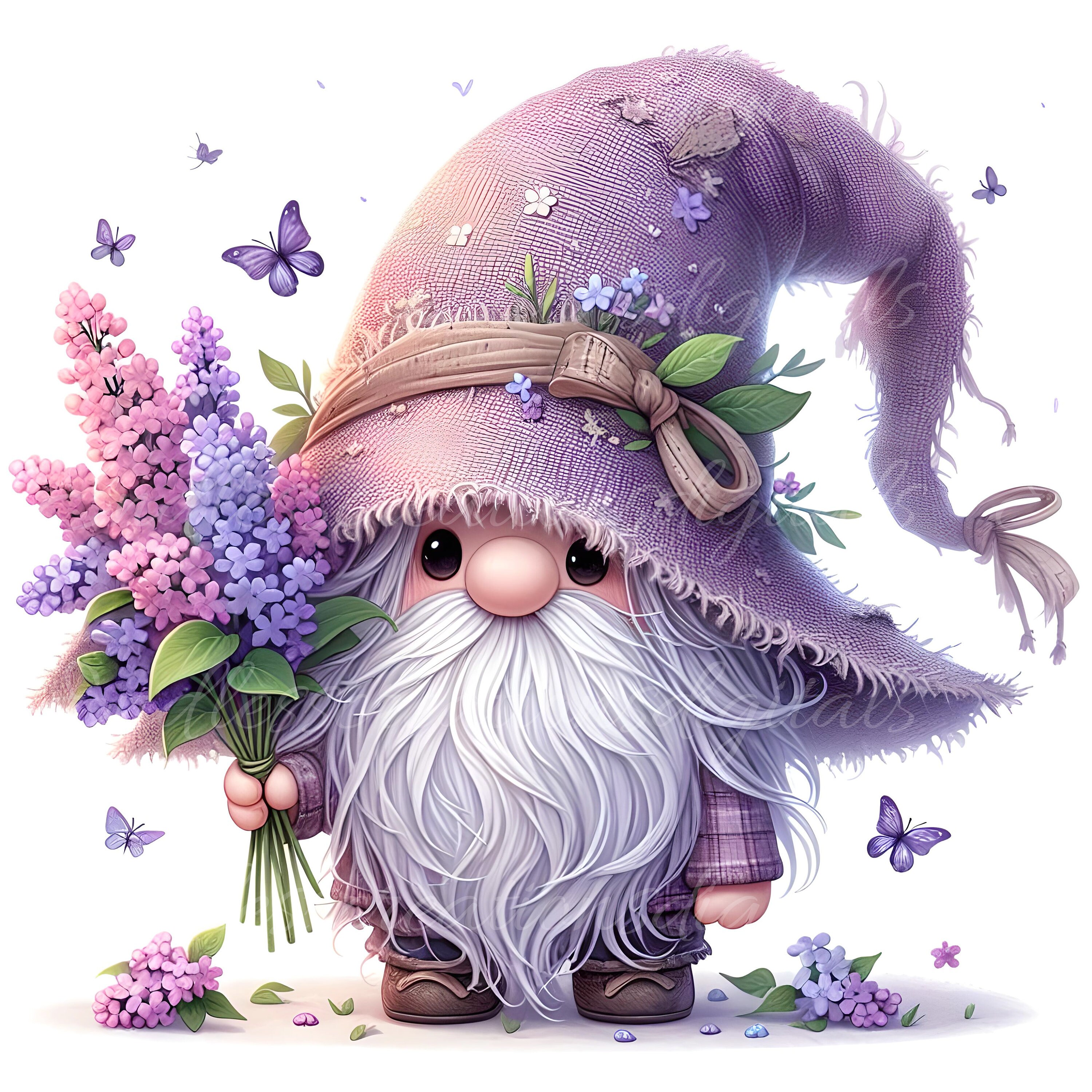 SPRING GNOME SUBLIMATION Png, Transparent for Sublimation High ...