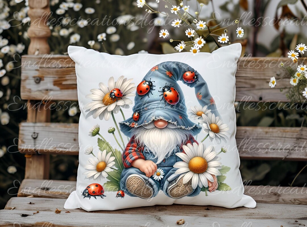 HONEY BEE GNOME and Daisy Lady Bug Gnomes - Etsy