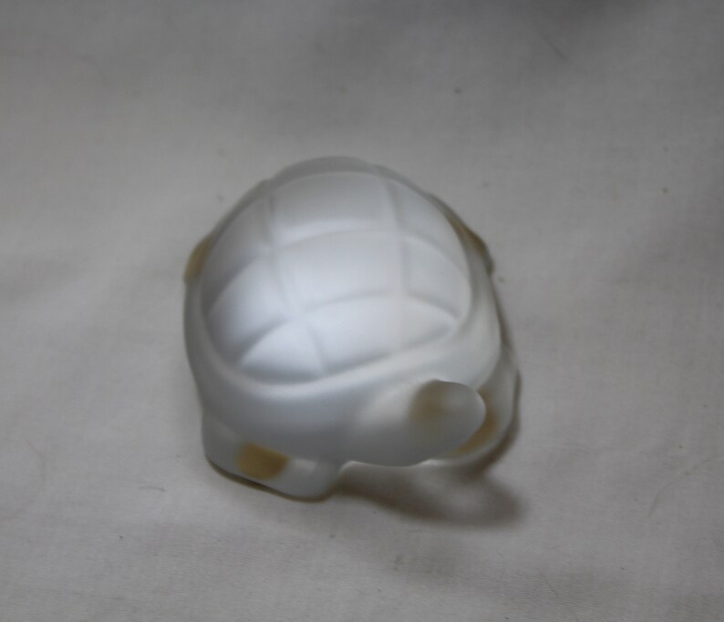 Baccarat Frosted Turtle Figurine or Paperweight, Retired, Signed - Etsy