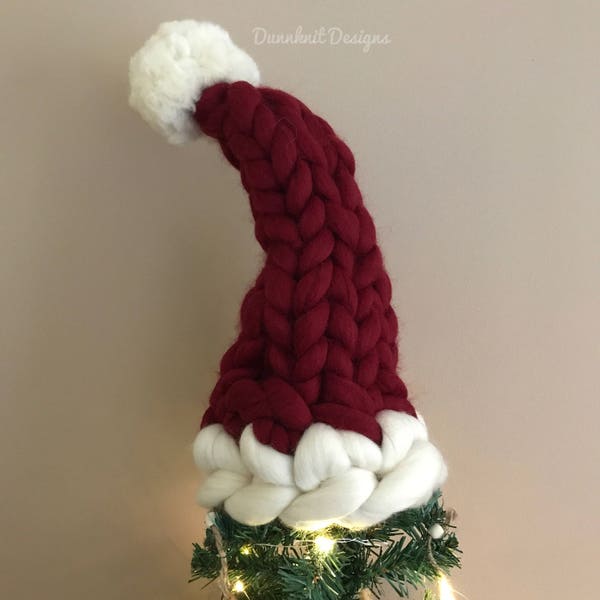 Knitted Tree Topper - Etsy UK