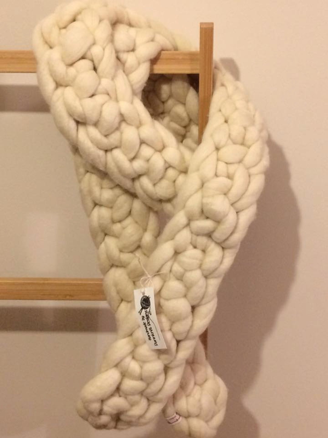 Long Chain Scarf - Crocheted Rib Scarf - Long Wrap Around Scarf ...