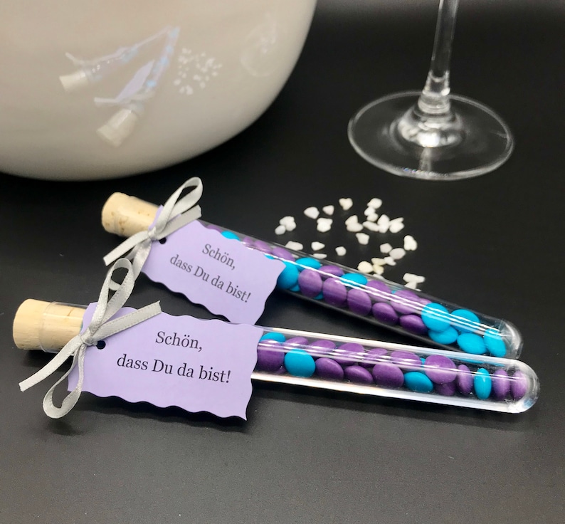 10 Test Tubes as a Guest Gift Wedding Decoration Test Tube | Etsy