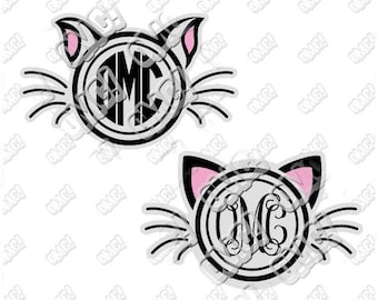 Cat ear svg | Etsy