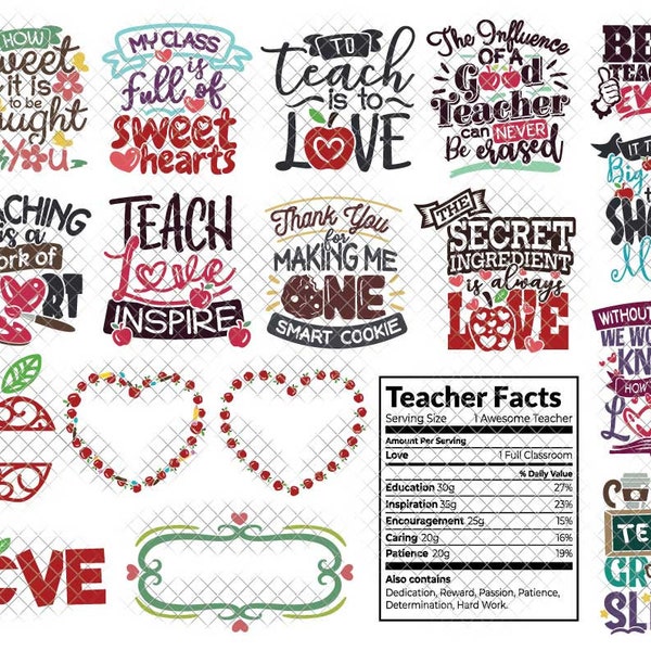 Teacher Valentine Card - Etsy