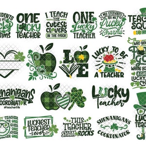 Teacher St Patricks Day Shirt SVG Funny Designs Svg Dxf Eps Jpeg Png ...