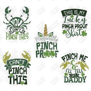 Pinch Proof SVG St Patricks Day Pinch Back Quotes Phrases Svg Dxf Eps ...