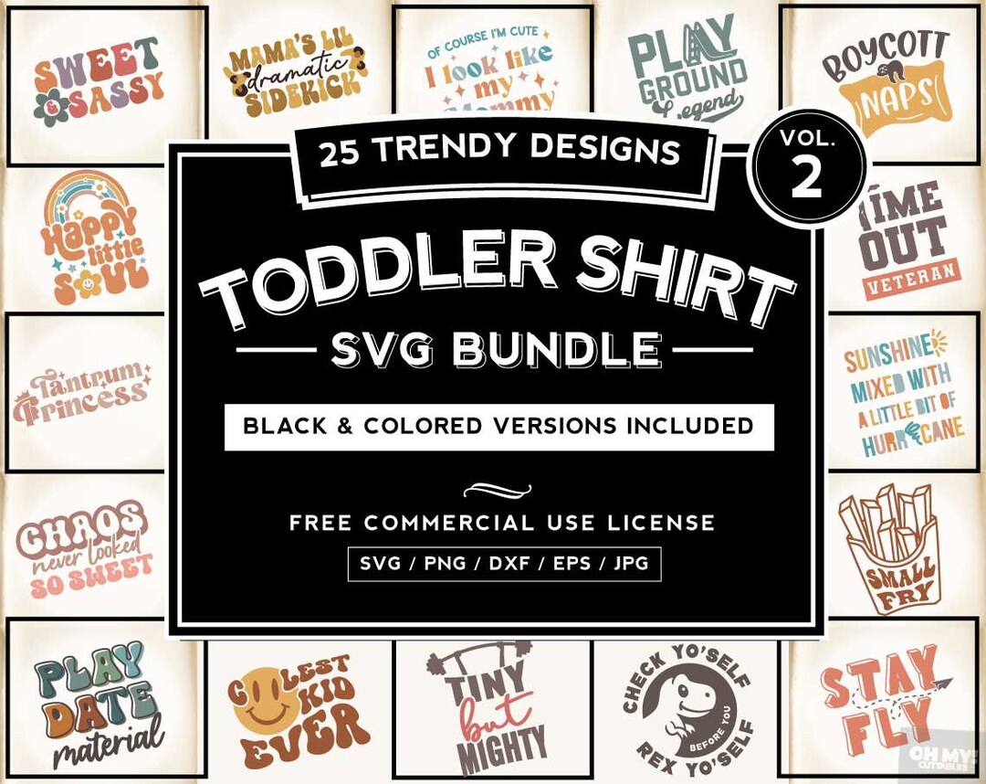 Toddler Svg Bundle, Kids Shirt Svg, Funny Kids Svg, Funny Toddler ...
