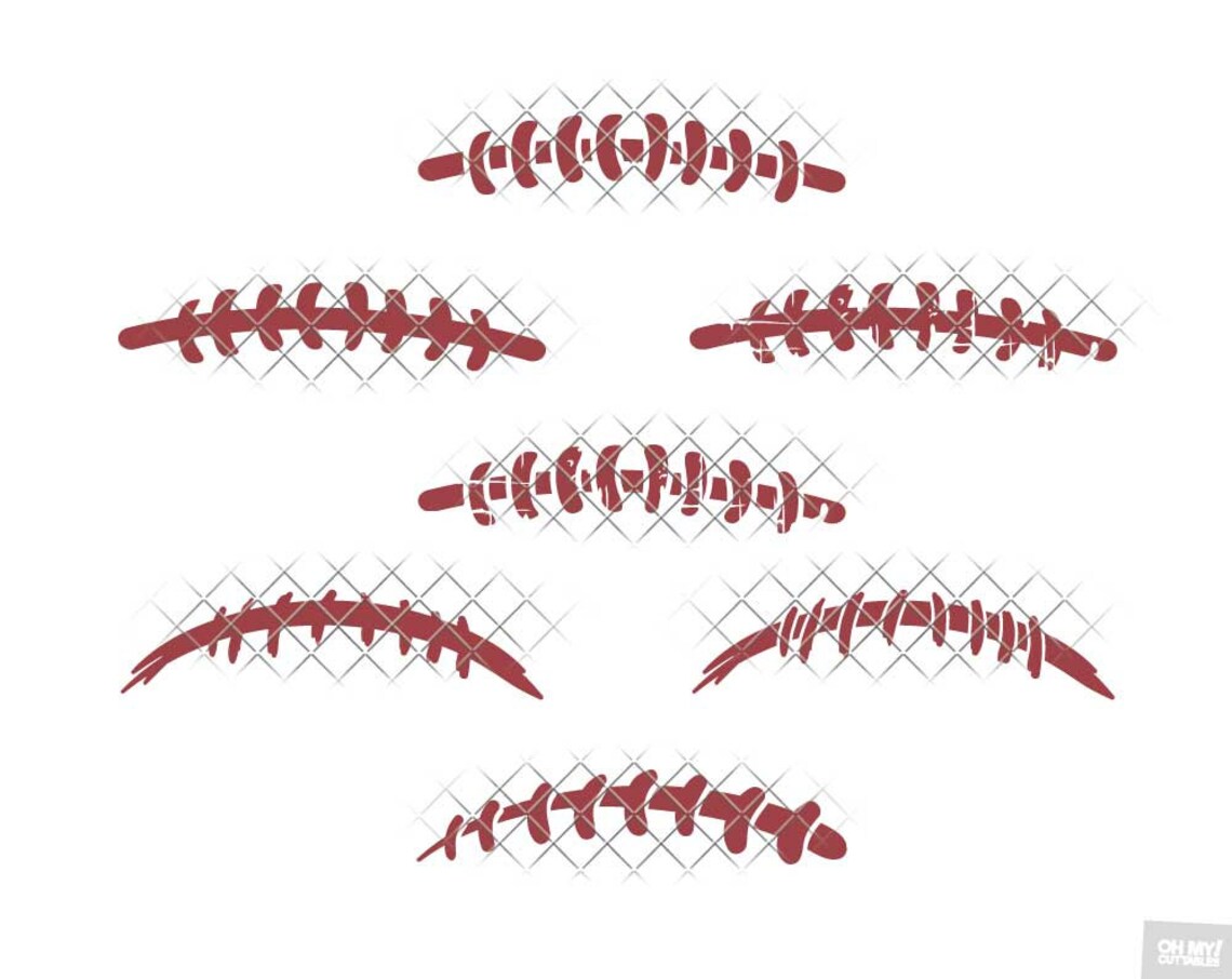 Football Laces SVG Distressed Monogram Split Svg Dxf Eps Jpeg | Etsy UK