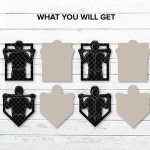 Baseball Signage SVG Personalized Laser Cut Template Cut Files - Etsy