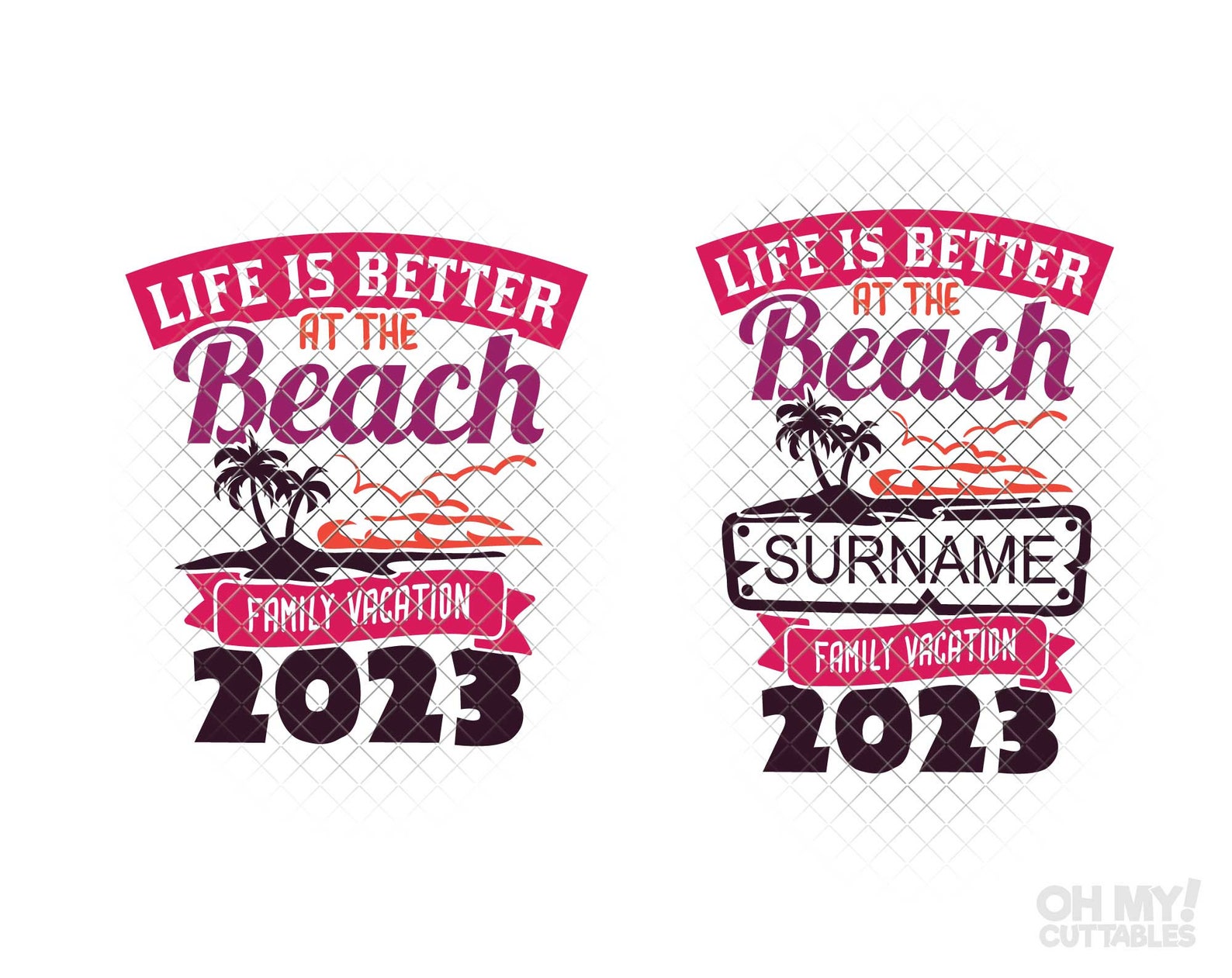 Family Beach Vacation SVG Beach Bound Svg Dxf Eps Jpeg Png - Etsy