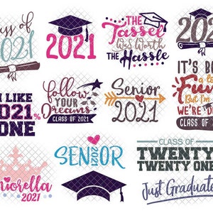 Graduation SVG Bundle Decor Gift College Party svg dxf eps | Etsy