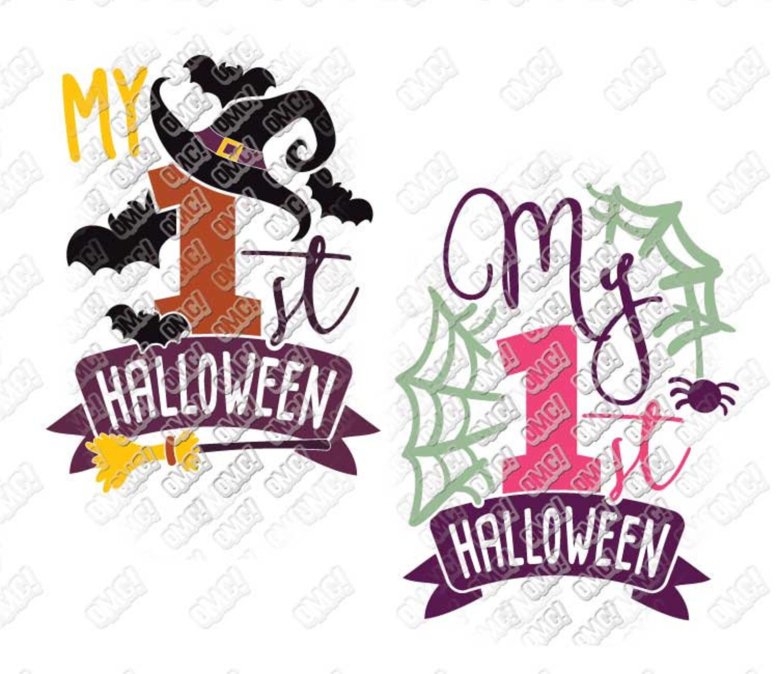 My First Halloween SVG Baby's 1st Halloween Shirt Svg Dxf | Etsy