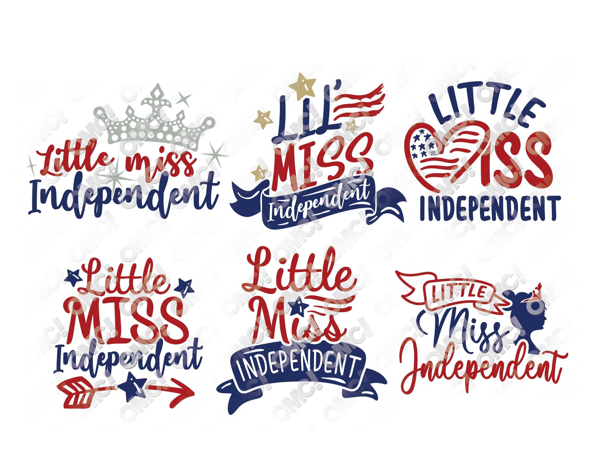 Little Miss Independent SVG Dxf Eps Jpeg Png Format Layered - Etsy