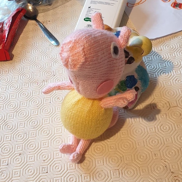 Peppa Pig Teddy - Etsy