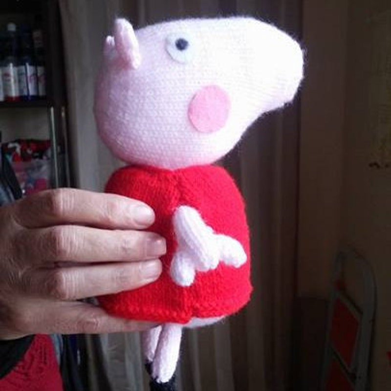 Peppa Pig Teddy - Etsy