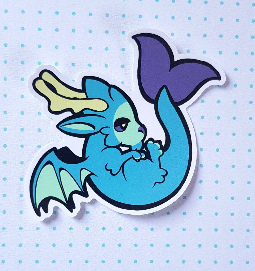 Dragon Static Cling Sticker - Etsy
