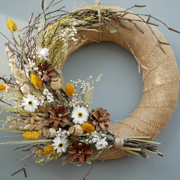 Hessian Flowers - Etsy UK