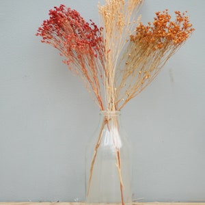 Dried Broom- Burnt Orange/ Dried Flowers | Rustic Home Wedding - Etsy